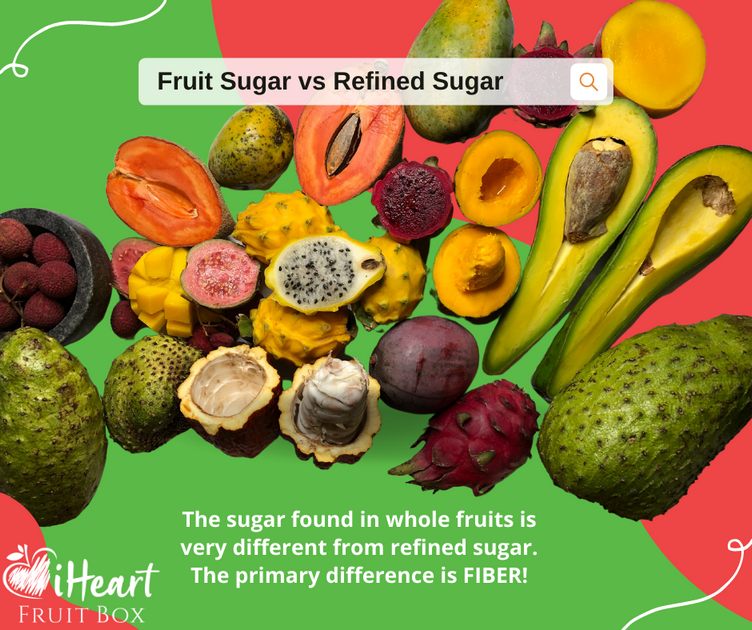 All sugar is not the same! Fruit Sugar vs Processed Sugar – iHeartFruitBox